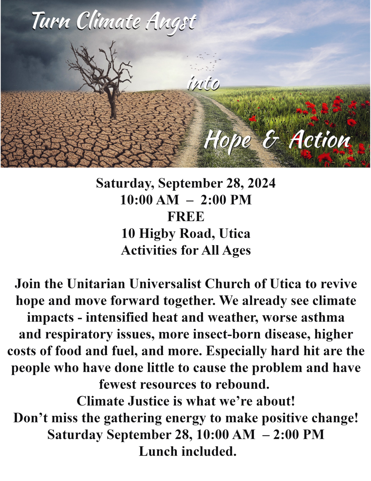 Turn Climate Angst into Hope and Action - Unitarian Universalist Church ...